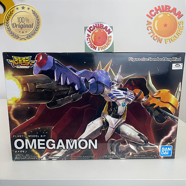 OMEGAMON AMPLIFIED MODEL KIT 100% ORIGINAL LACRADO - ICHIBAN ACTION FIGURES