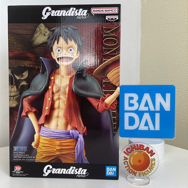 MONKEY D. LUFFY DE CAPA ONE PIECE GRANDISTA NERO BANPRESTO 100% ORIGINAL LACRADO - ICHIBAN ...