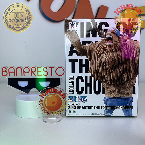 TONY TONY CHOPPER MONSTER POINT ONE PIECE KING OF ARTIST BANPRESTO 100% ...