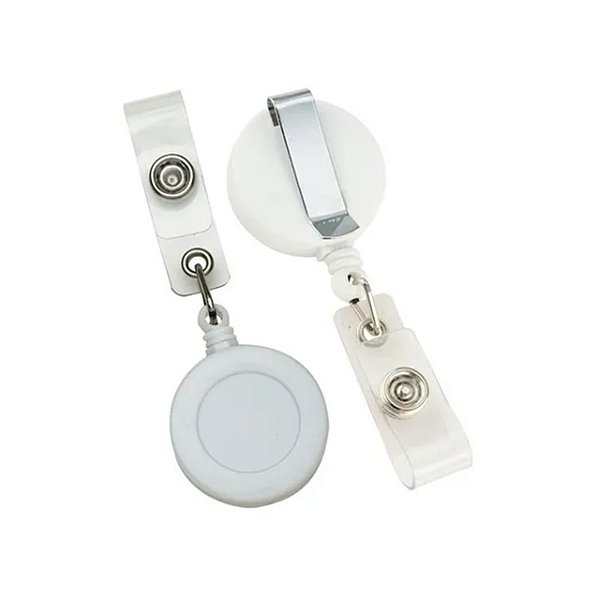 Porta Crachá Retrátil - Epoxi Color