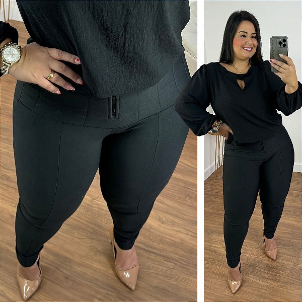 Calça Lipo Plus Size - Belíssima - Belissima48