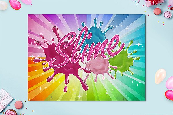 Painel Retangular Decorativo - Slime - Nave - Dando vida aos seus sonhos!