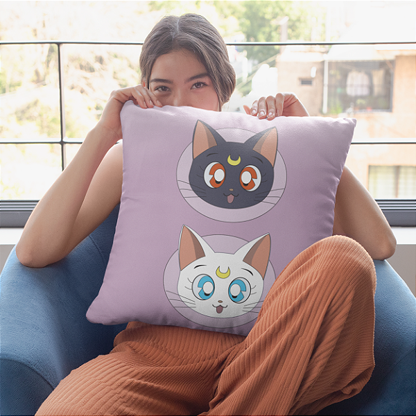 Almofada Personalizada - Sailor Moon Lua - Nave - Dando vida aos seus sonhos!