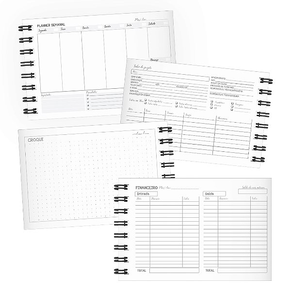 Caderno Planner Diário Arquitetura para arquiteto ou arquiteta ...