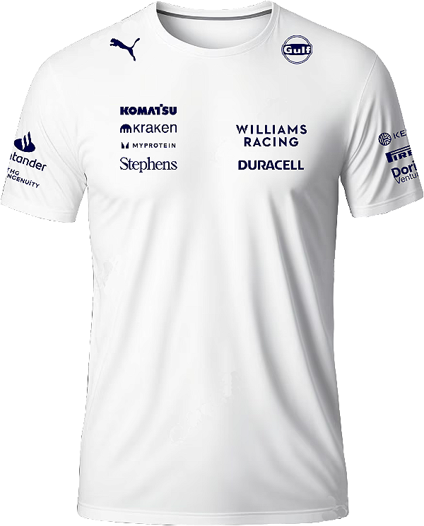 Camiseta Equipe Williams F1 2025 - ExtremeDesigns