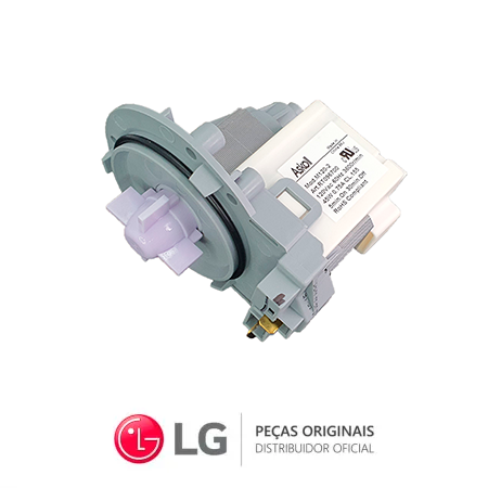 Eletrobomba Drenagem Lava E Seca LG 110v Wd1412rt Wd1485at Eau61383506 ...