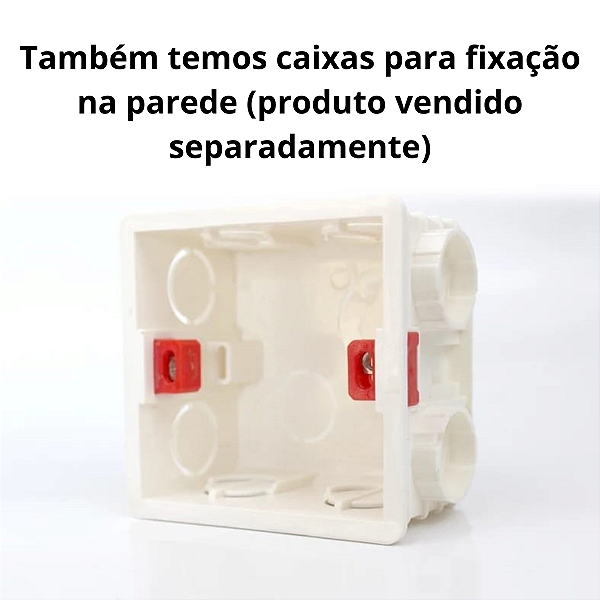 Tomada Premium De Embutir Parede Padrão Europeu 86x86 - Luminolândia
