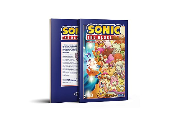 Sonic The Hedgehog Volume 8: Tudo Azul? (Acompanha Marcador E Pôster ...