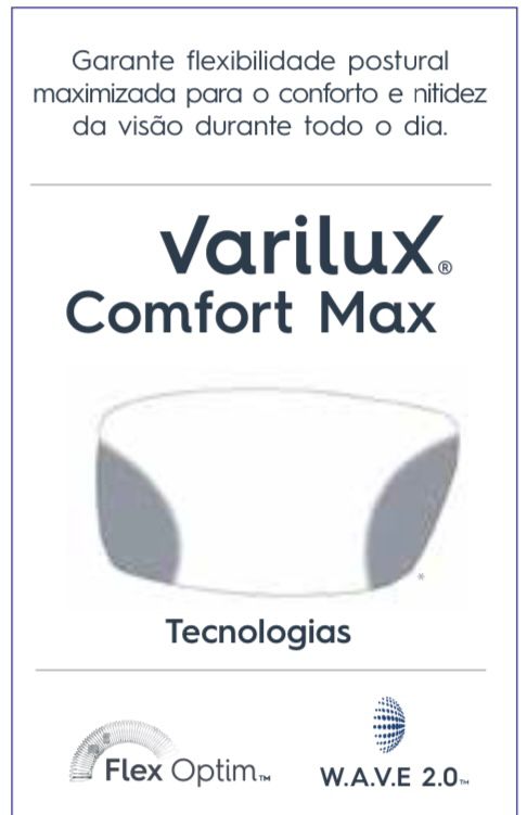 Lentes Varilux Comfort Max: melhor preço - Óculos Vine