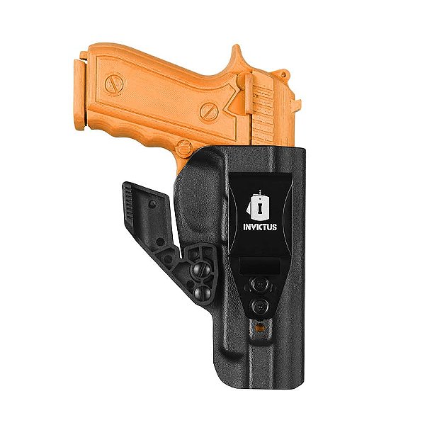 Coldre Kydex IWB 2.0 Destro Taurus Invictus Série 100 - Preto - Artigos ...