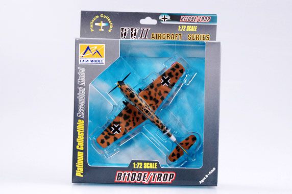 Miniatura Bf109E/TROP - 1/72 - Easy Model 37279 - BLIMPS