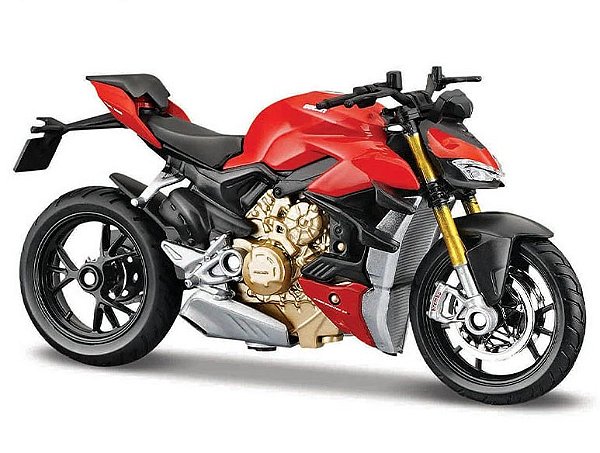 Miniatura moto Ducati Super Naked V4 S - 1/18 - 2 Wheelers - Maisto ...