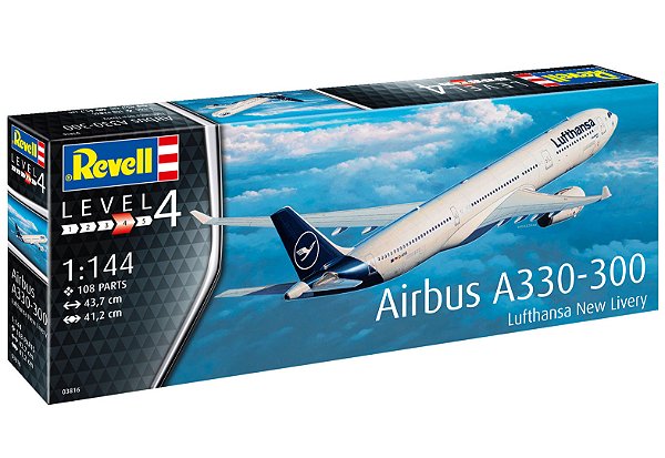 Airbus A330-300 - Lufthansa "New Livery" - 1/144 - Revell 03816 - BLIMPS