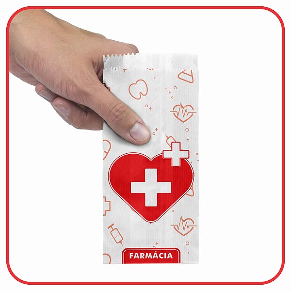 Saco para Farmácia - 500 Unidades - Dalpack Embalagens