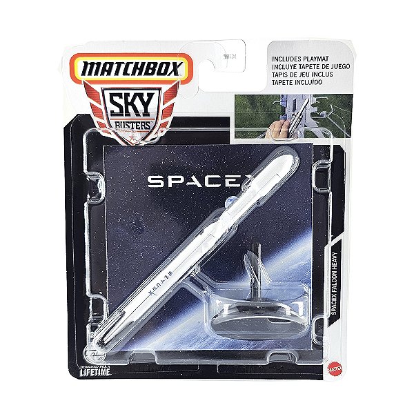 Matchbox Sky Busters Space X Falcon Heavy - Mini Hunts