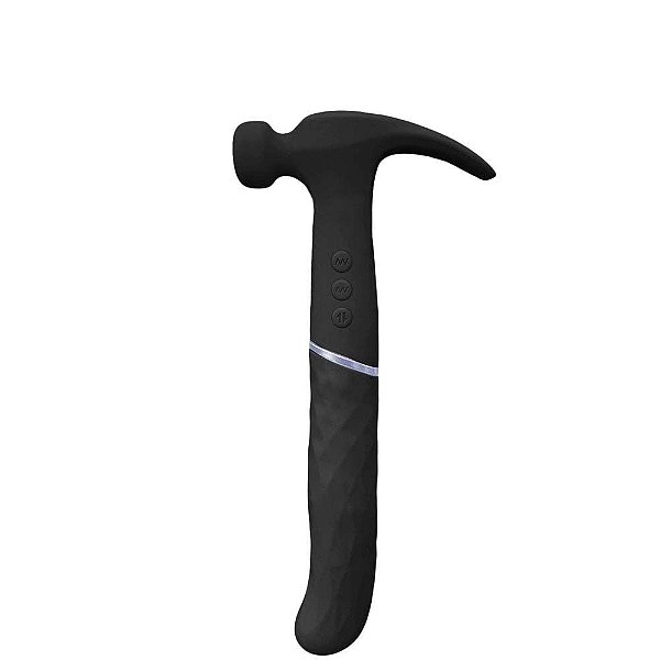 Vibrador Duplo Forma Martelo 20 Modos De Vibração E 3 Intensidades ...