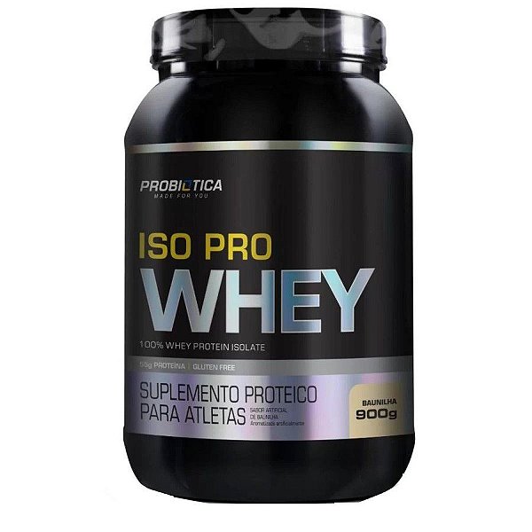 Iso Pro Whey - 900gr - Baunilha - Probiótica - Taurene Suplementos