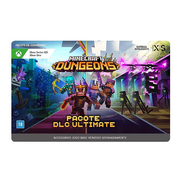 Minecraft Dungeons Ultimate DLC Bundle Xbox One e Series X S Gift Card Online