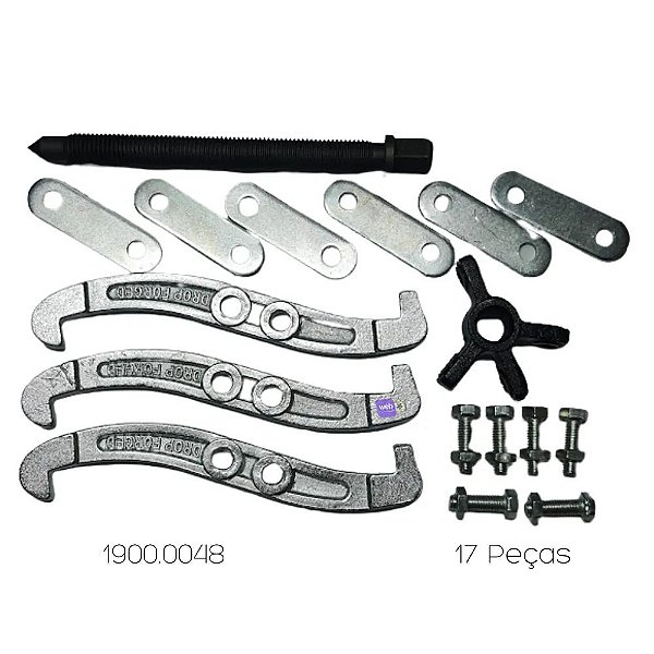 SACA POLIA DE COMPRESSOR 3 GARRAS (UNIVERSAL) 6 POLEGADAS - webautoar