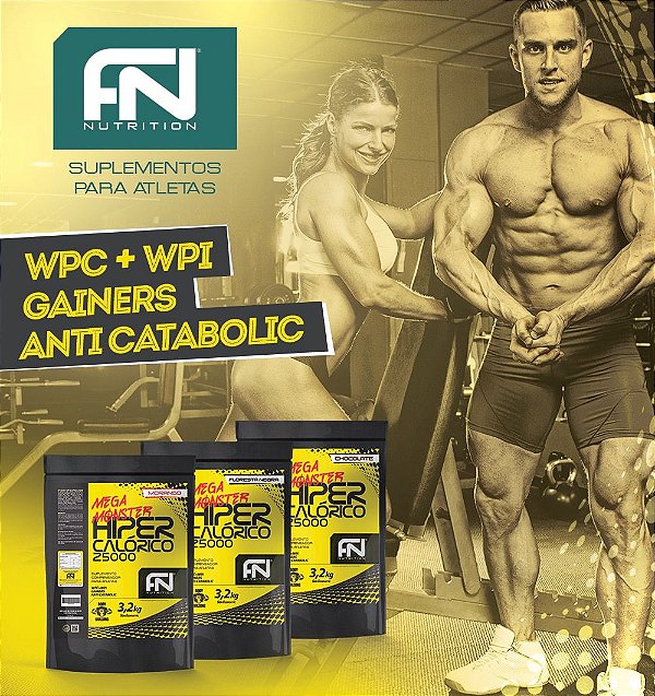 HIPERCALÓRICO PLUS SIZE – MEGA MONSTER 3,2KG - Force Nutrition Labs