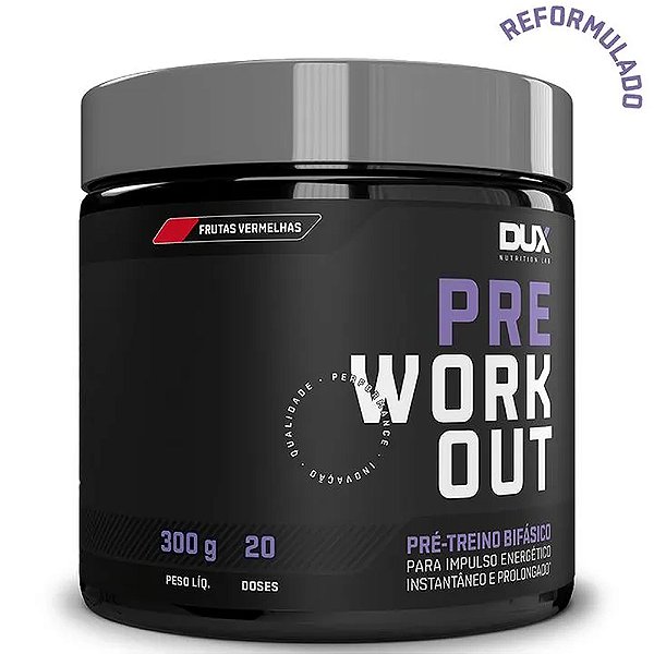 Pré treino Pre Workout Dux Nutrition 300g - Betta Suplementos