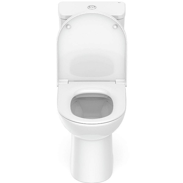 Kit Vaso Sanitário Roca Debba Round Branco Com Caixa Acoplada 3,6L ...