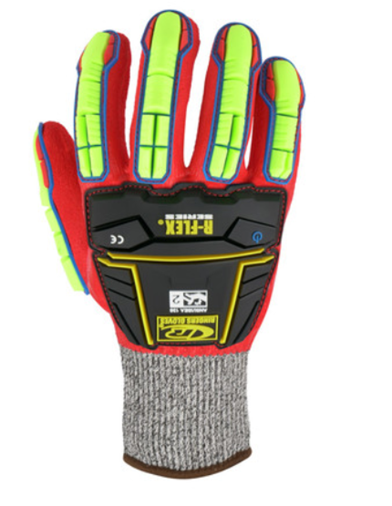 Luva RINGERS R068 CA44344 Ansell Revestimento Nitrílico Impacto ...