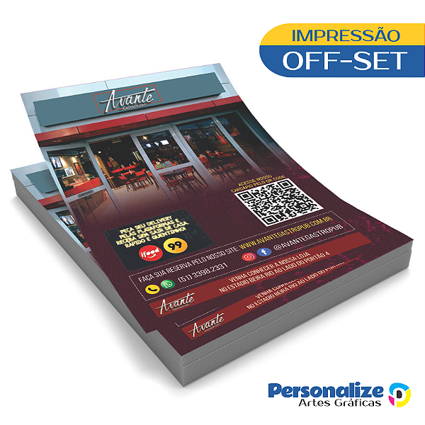 Panfletos em maior Quantidade - Personalize Artes Gráficas