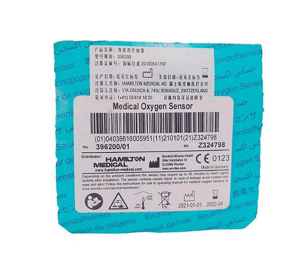 Célula Hamilton de O2 - 396200 - Maple Hospitalar - Acessórios Médicos
