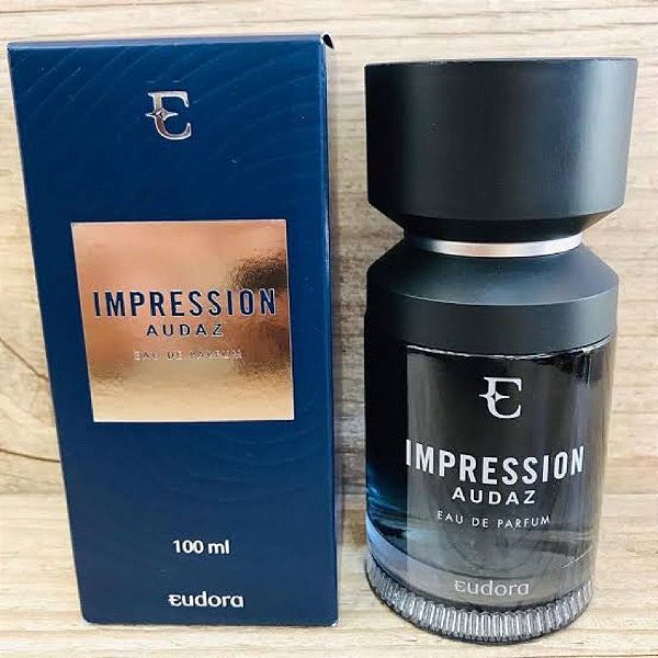 Impression Audaz Eau de Parfum Eudora 100ml - Cosmeticos da ray