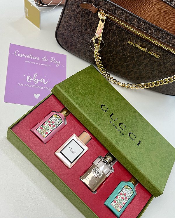 Kit 4 Miniaturas Gucci 5ml cada - Cosmeticos da ray