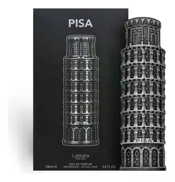 Pisa Lattafa Eau de Parfum - Perfume Masculino 100ml - Cosmeticos da ray