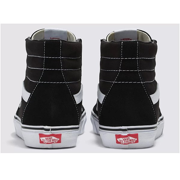 Tenis Botinha Vans Sk8 Hi Black White - BMSHOPDROP