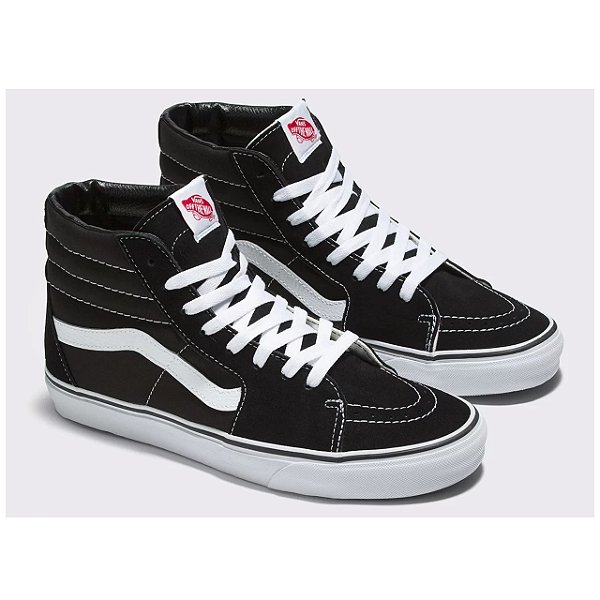 Tenis Botinha Vans Sk8 Hi Black White - BMSHOPDROP