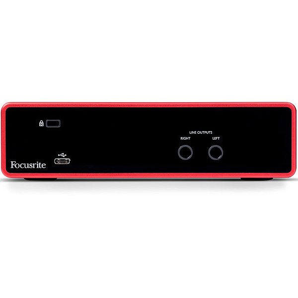 Focusrite Scarlett 2i2 (3ª geração) Interface de áudio USB C - Classic ...
