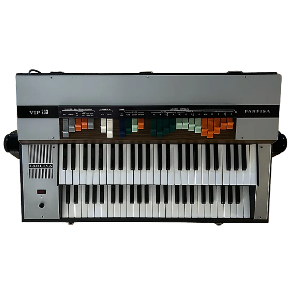 Teclado Órgão Farfisa VIP 233 de 49 Teclas Vintage - Classic Keyboards ...