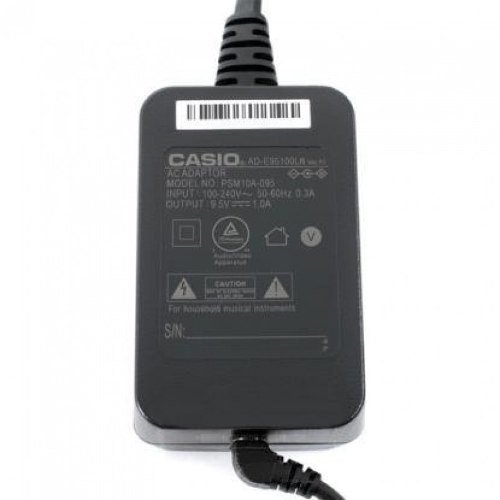 Fonte Casio Ade95100lw Original 9,5v Ctk1300 Ctk2400 Ctk3400 Com 10% ...