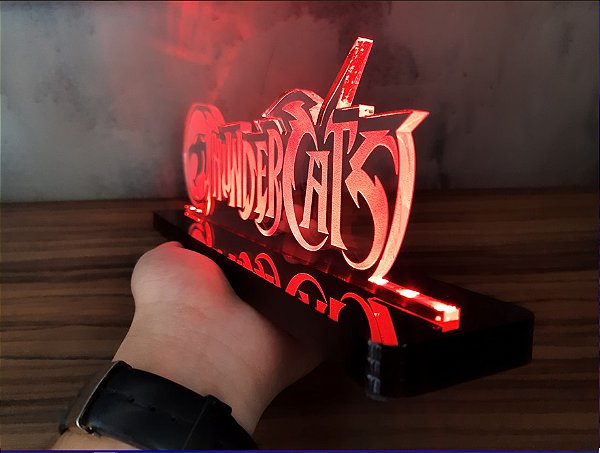 LUMINÁRIA LED FANART - THUNDERCATS - DS Games Atibaia