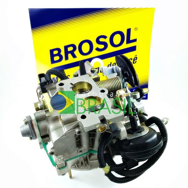 carburador brosol 2E 1.8 álcool motor AP - CARBURADOR BRASIL