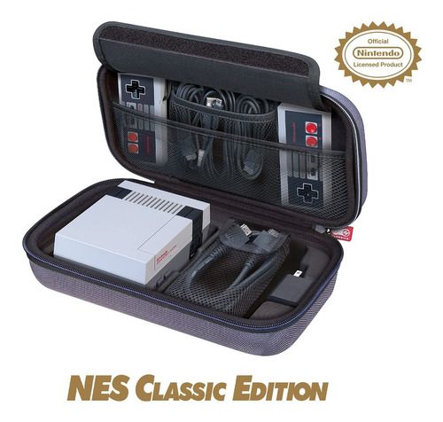 Deluxe Carrying Case - NES / SNES Classic Edition - Carvalho Games