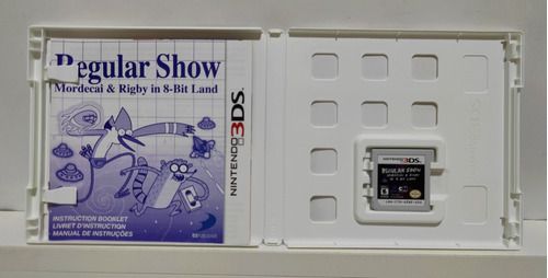 Regular Show Mordecai & Rigby In 8 Bit Land - Nintendo 3DS - Semi-Novo ...