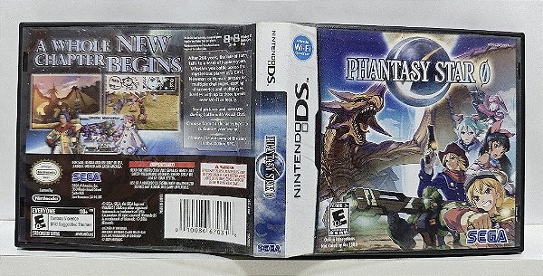 Phantasy Star 0 - Nintendo DS - Semi-Novo - Carvalho Games