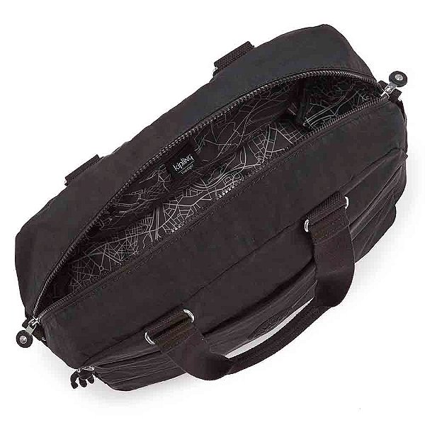 Bolsa de Viagem Kipling Deny 26 Litros Preto - Viajante Moderno