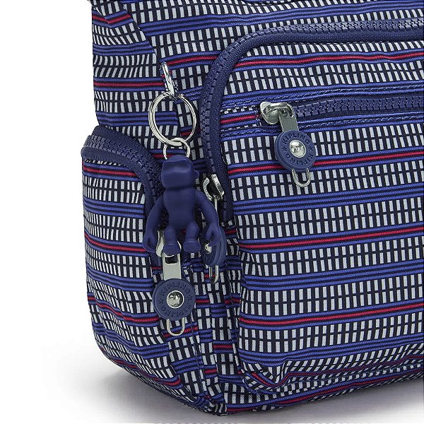 Bolsa Transversal Kipling Gabbie S 7 Litros Blue Geo Print - Viajante ...
