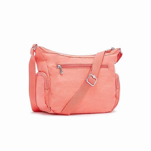 Bolsa Transversal Kipling Gabbie S Coral - Viajante Moderno