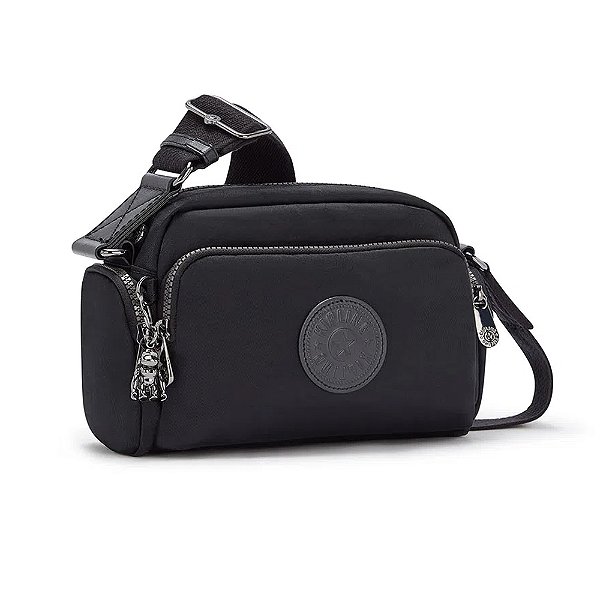Bolsa Transversal Kipling Jenera S Preto - Viajante Moderno