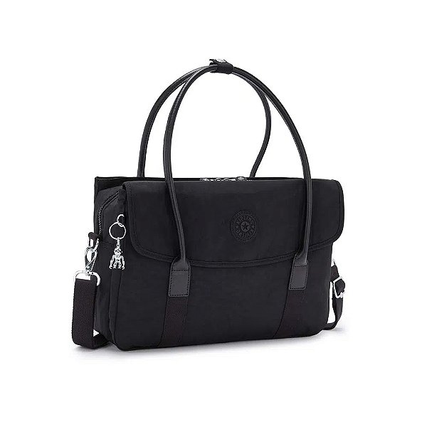 Bolsa Transversal Kipling Superworker S Black Noir - Viajante Moderno