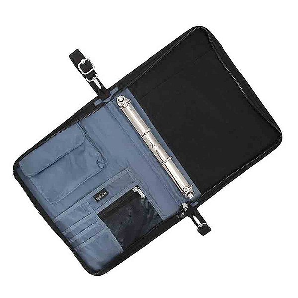 Fichário Transversal Kipling New Storer Preto - Viajante Moderno