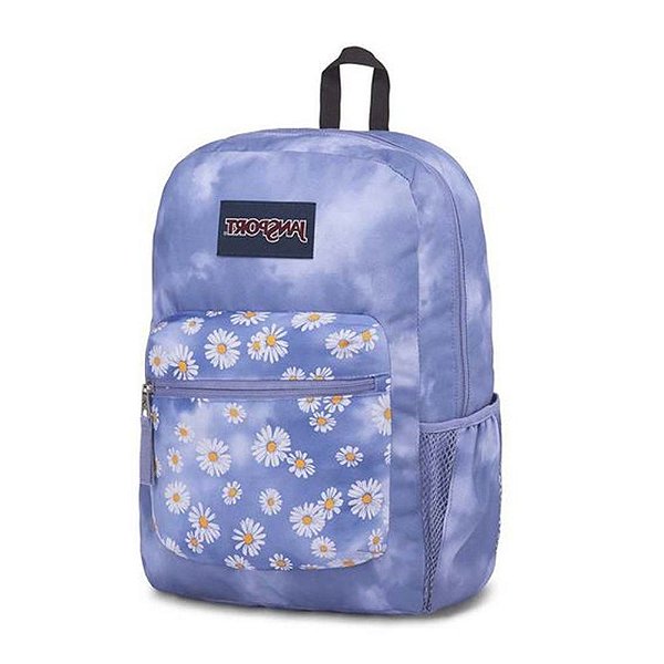 Mochila JanSport Cross Town Daisy Haze 26 Litros - Viajante Moderno