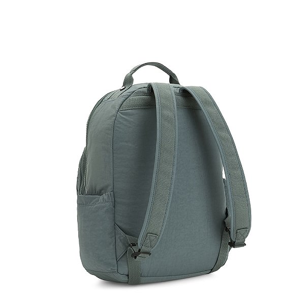 Mochila Kipling Seoul 27L Verde Light Aloe - Viajante Moderno